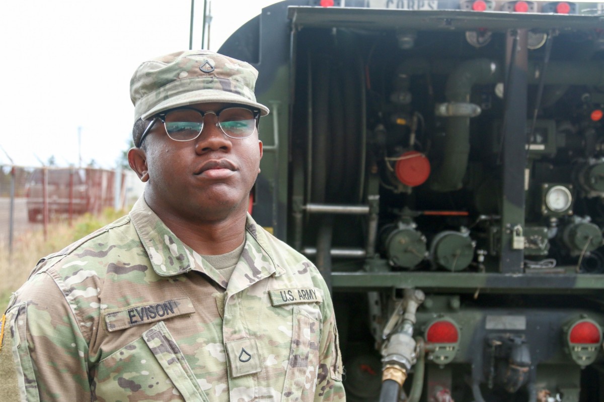 Soldier Spotlight: Meet Pfc. Uhuru Evison | Article | The United States ...