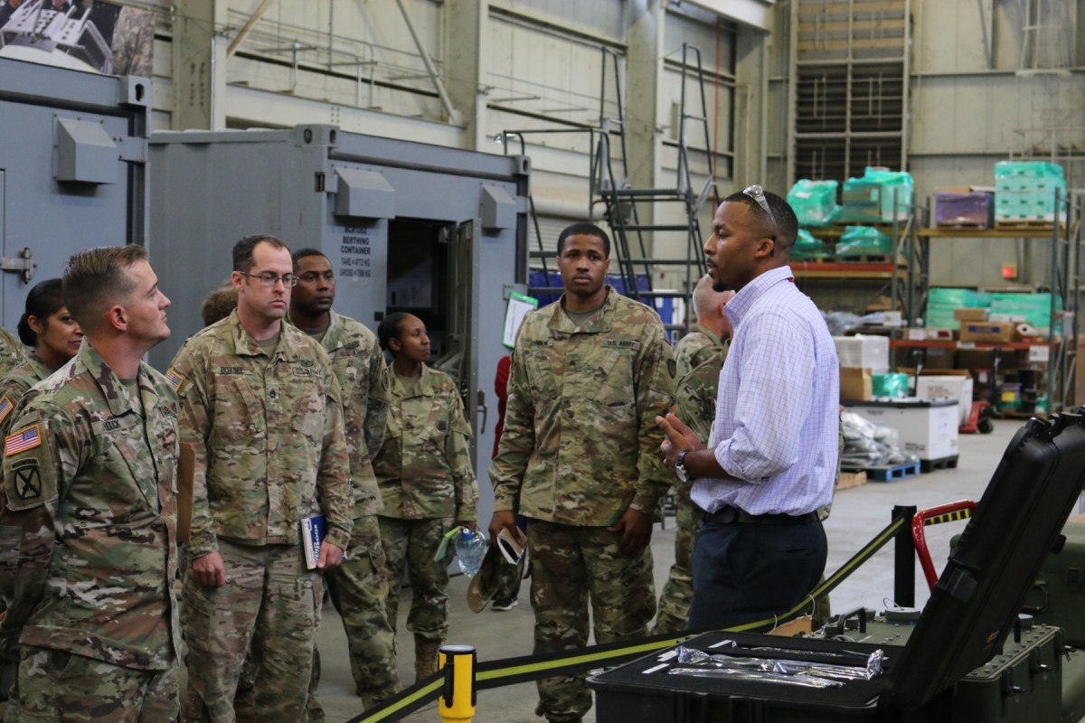 NCOs learn about installation's Prototype Integration Facility ...