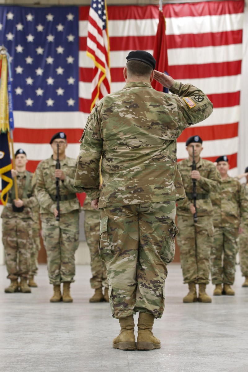 Commando Brigade cases colors before Afghanistan deployment | Article ...