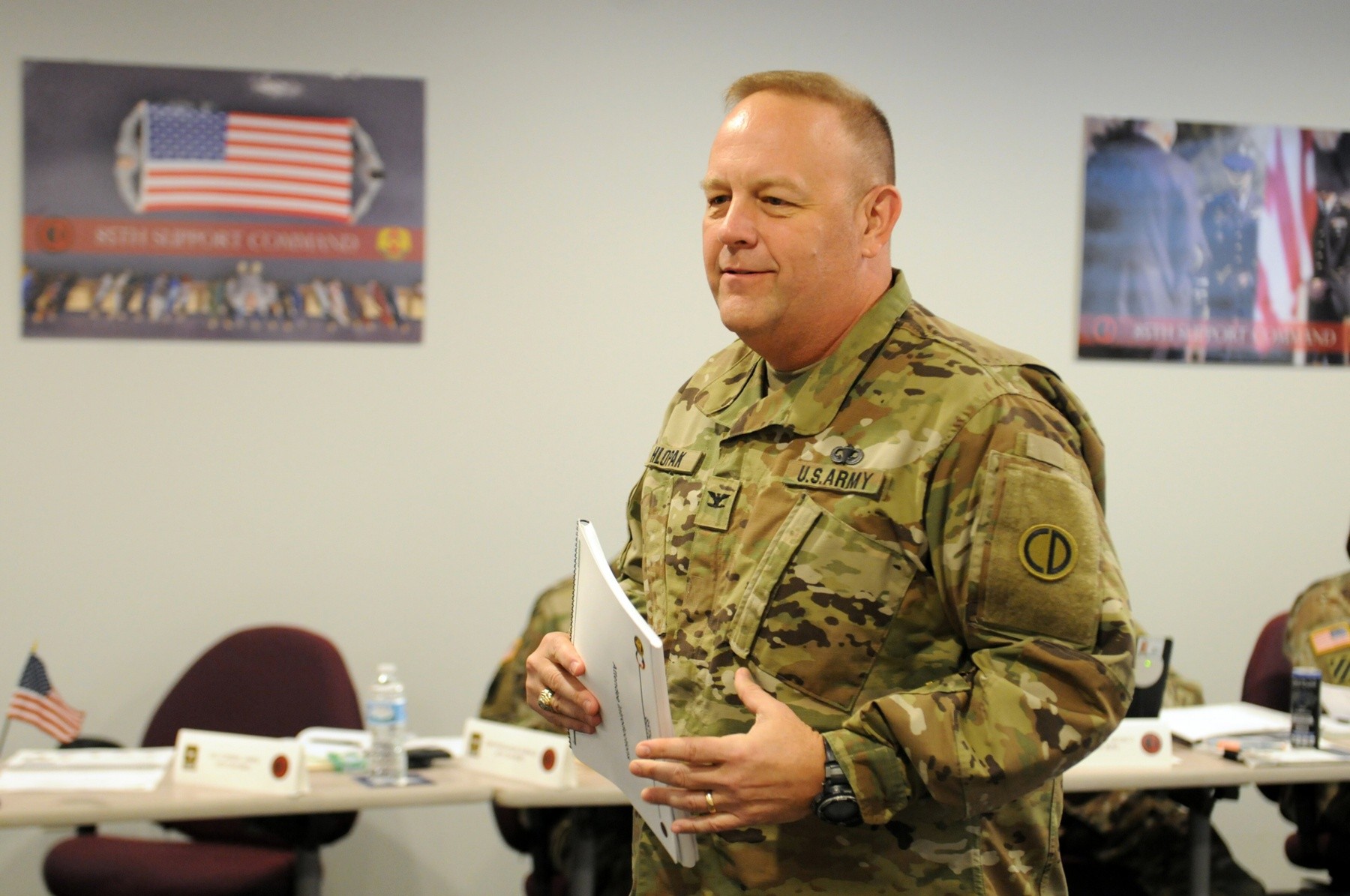 Active component brigade commanders learn Army Reserve processes during ...