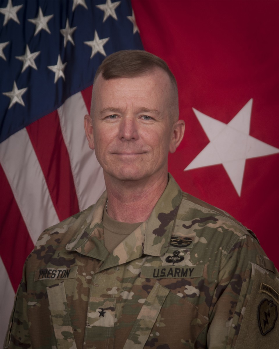 Brig. Gen. Andy Preston | Article | The United States Army
