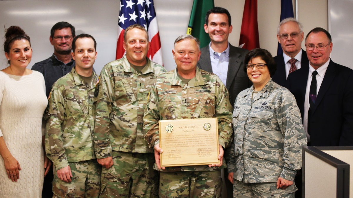 Washington National Guard dedicates IORC Joint Reserve Intelligence ...