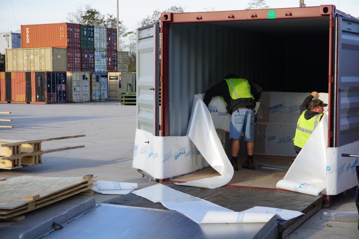 Letterkenny Munitions Center studies new blocking and bracing technique ...