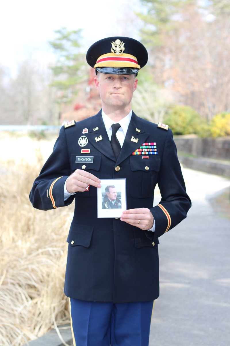 Former Natick Soldier participates in George H. W. Bush funeral ...