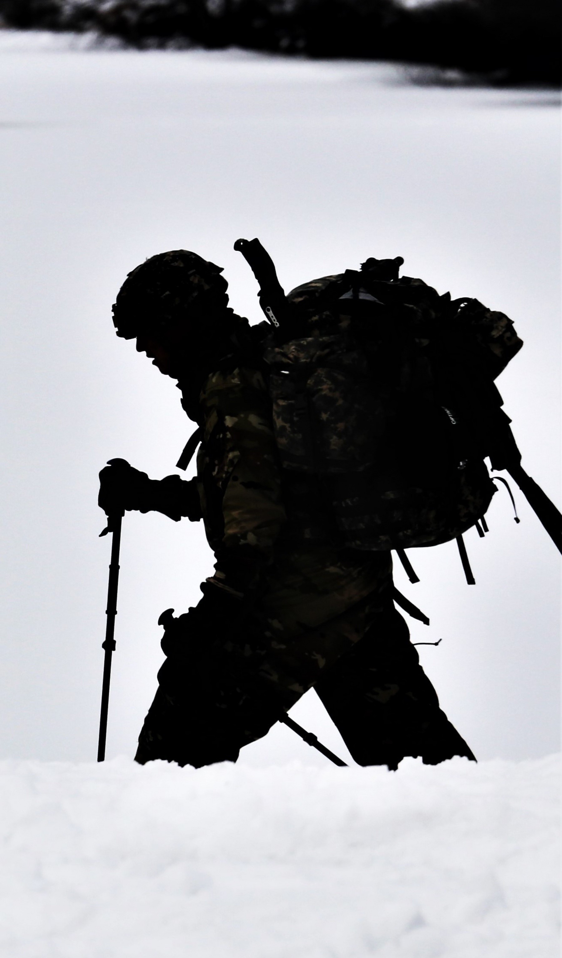 Photo Essay: CWOC students complete cold-weather ruck march during ...