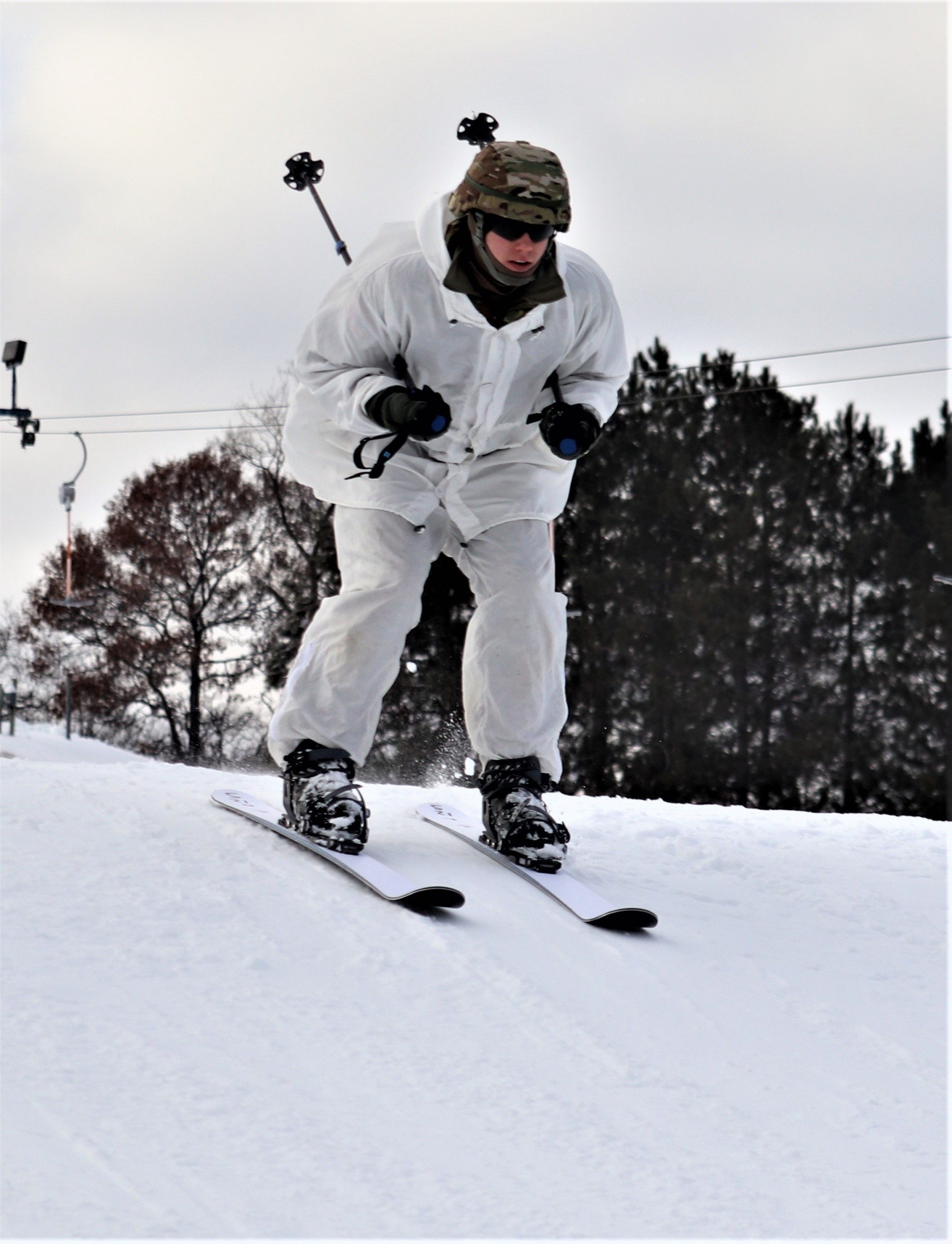 Photo Essay: CWOC students complete skiing familiarization while ...