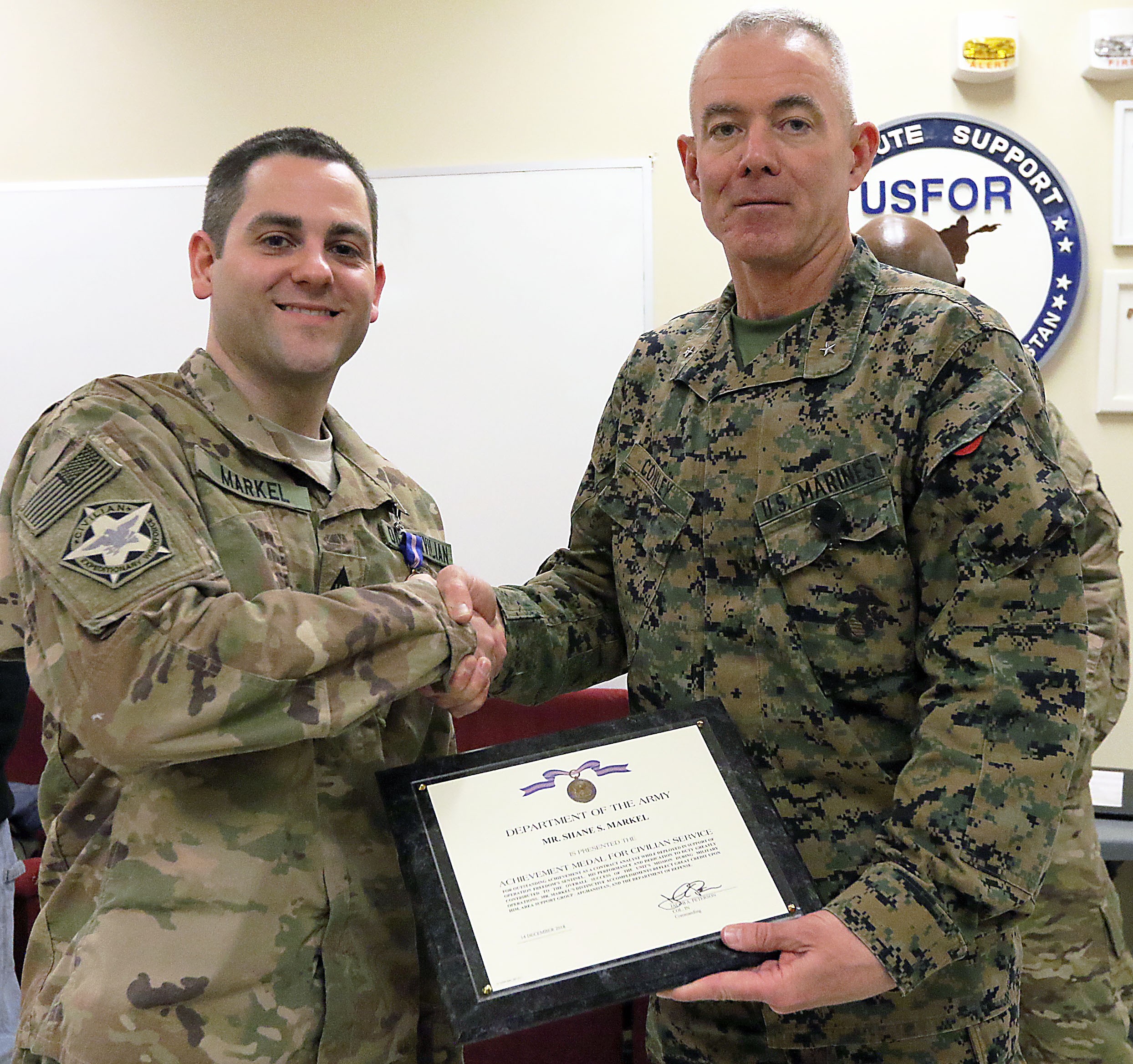 DCMA employee honored in Afghanistan | Article | The United States Army