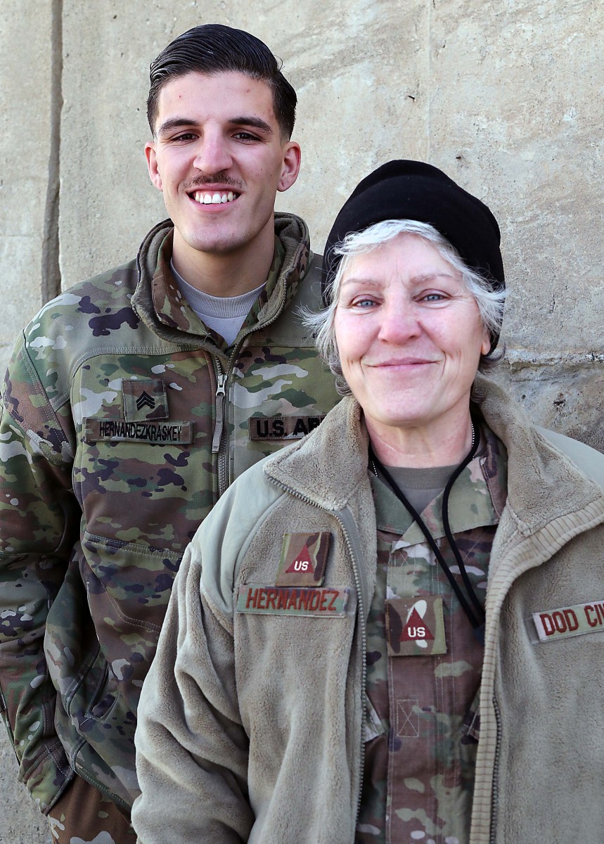 Second deployment finds aviation Soldier with his mom in Afghanistan ...