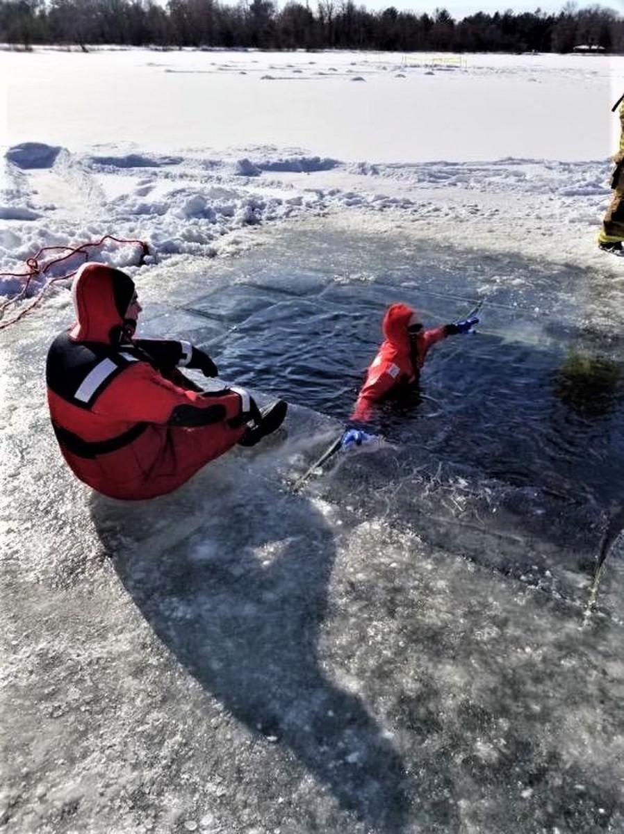 Fort McCoy emergency responders support ice rescue effort | Article ...