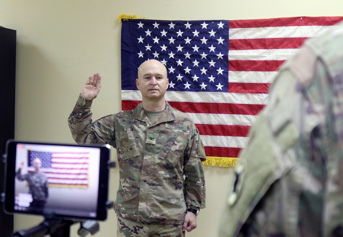 Col. McCallum Promotion | Article | The United States Army