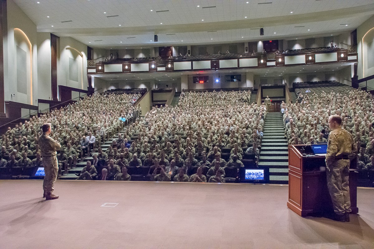Top British general delivers annual Kermit Roosevelt Lecture at CGSC ...