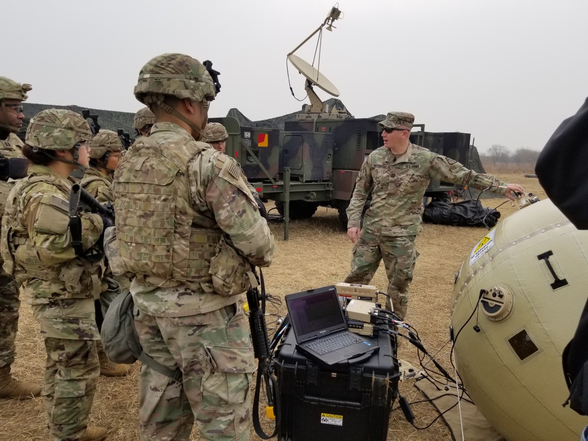 Inflatable Satellite Antenna fielded to 8th Army units | Article | The ...