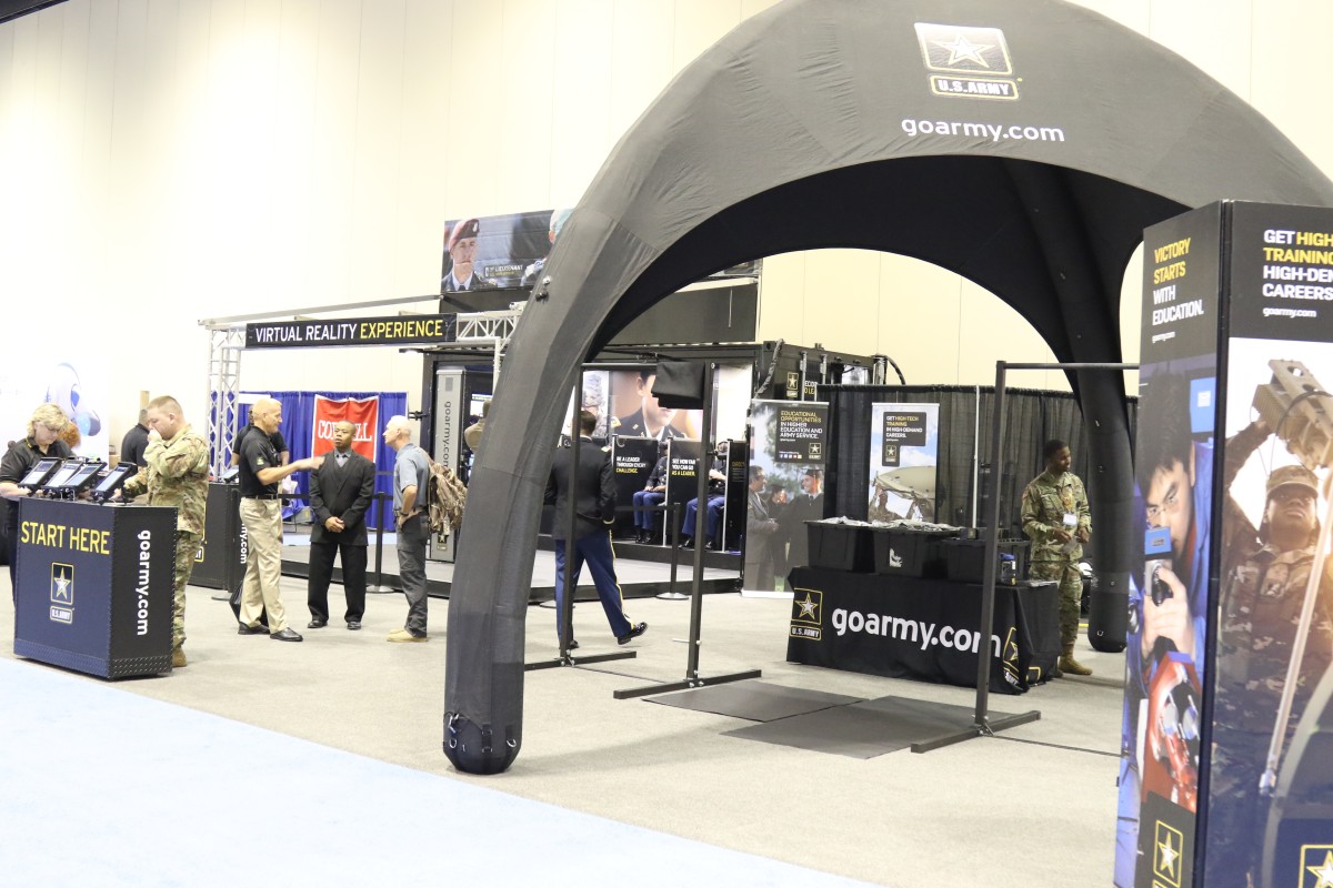New Army exhibit unveiled at young leaders conference asks students to ...