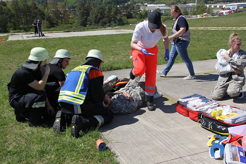 "Howling Wolf" Exercise conducted with host nation emergency responders ...