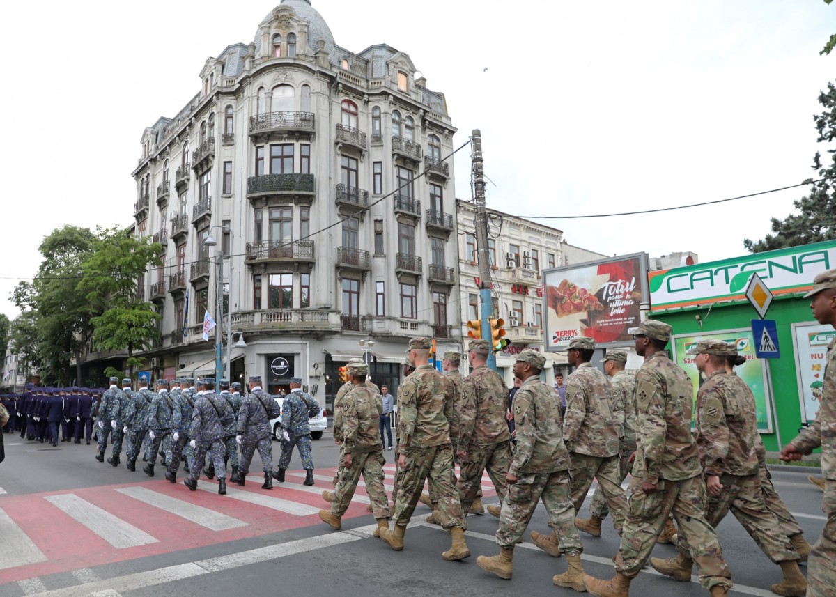 U.S. Soldiers march in Romanian parade | Article | The United States Army