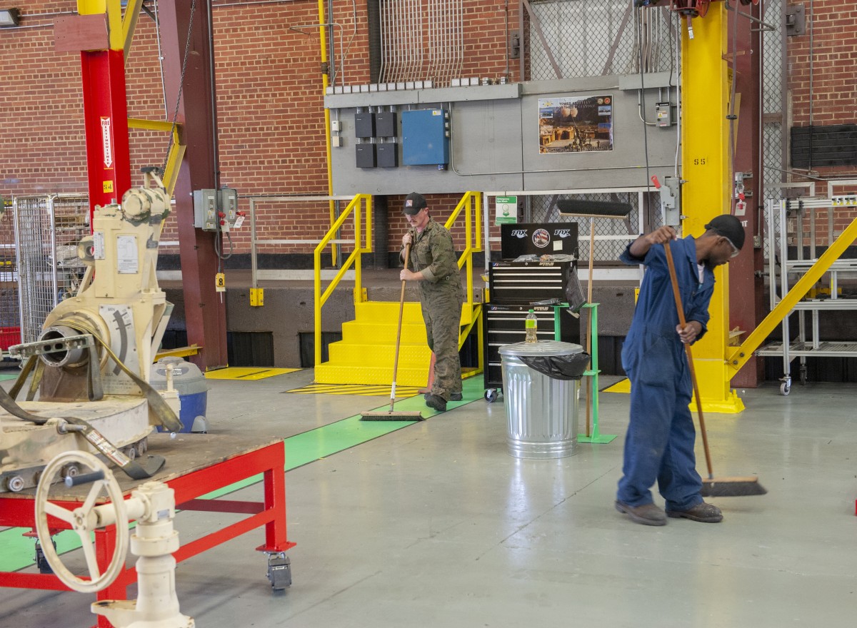 Cleaning a component of continuous improvement | Article | The United ...