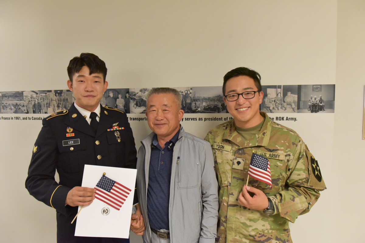 The naturalization ceremony held at Camp Humphreys | Article | The ...