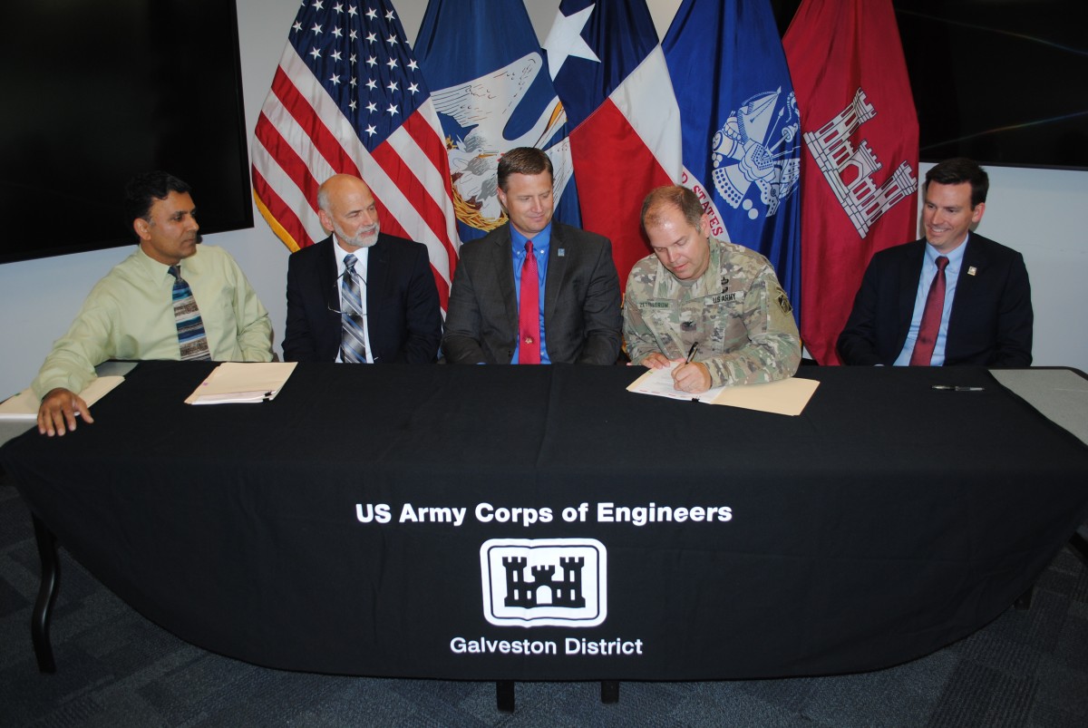 USACE and Harris County Flood Control District execute Clear Creek ...