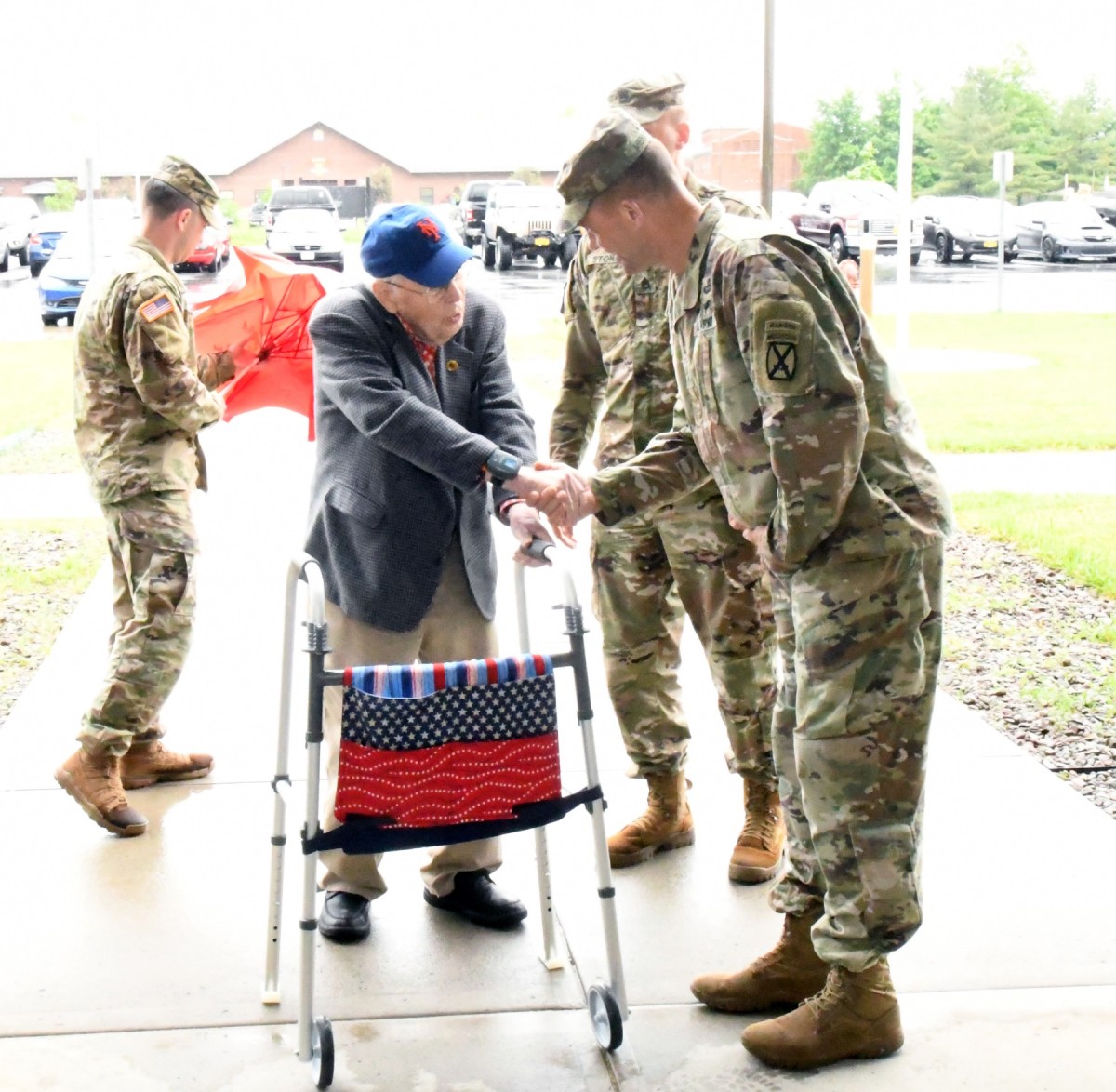 10th Mountain Division, 1st BCT Soldiers honor World War II veteran ...