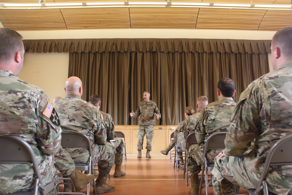 New MSC chief addresses officers at JBLM | Article | The United States Army