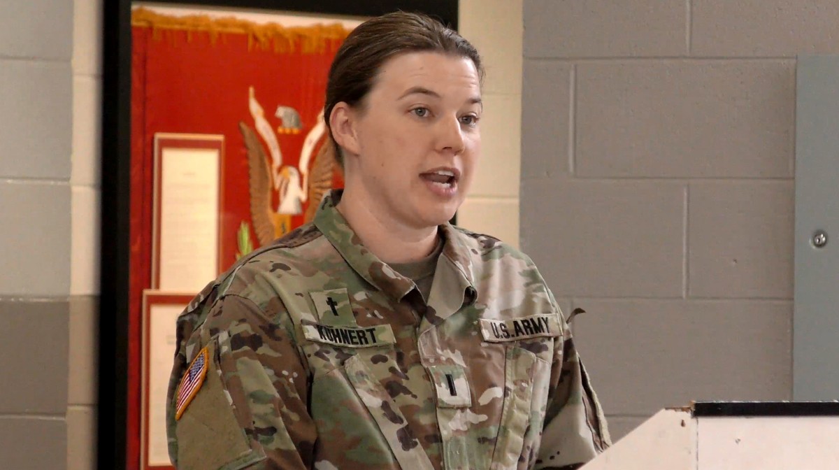 Female chaplain's mission field is with Wisconsin troops | Article ...