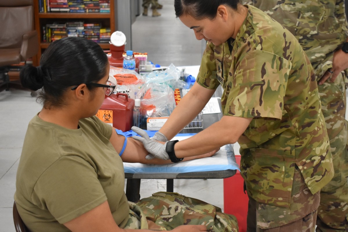 Medics Increase Readiness With Blood Screening Drives | Article | The ...