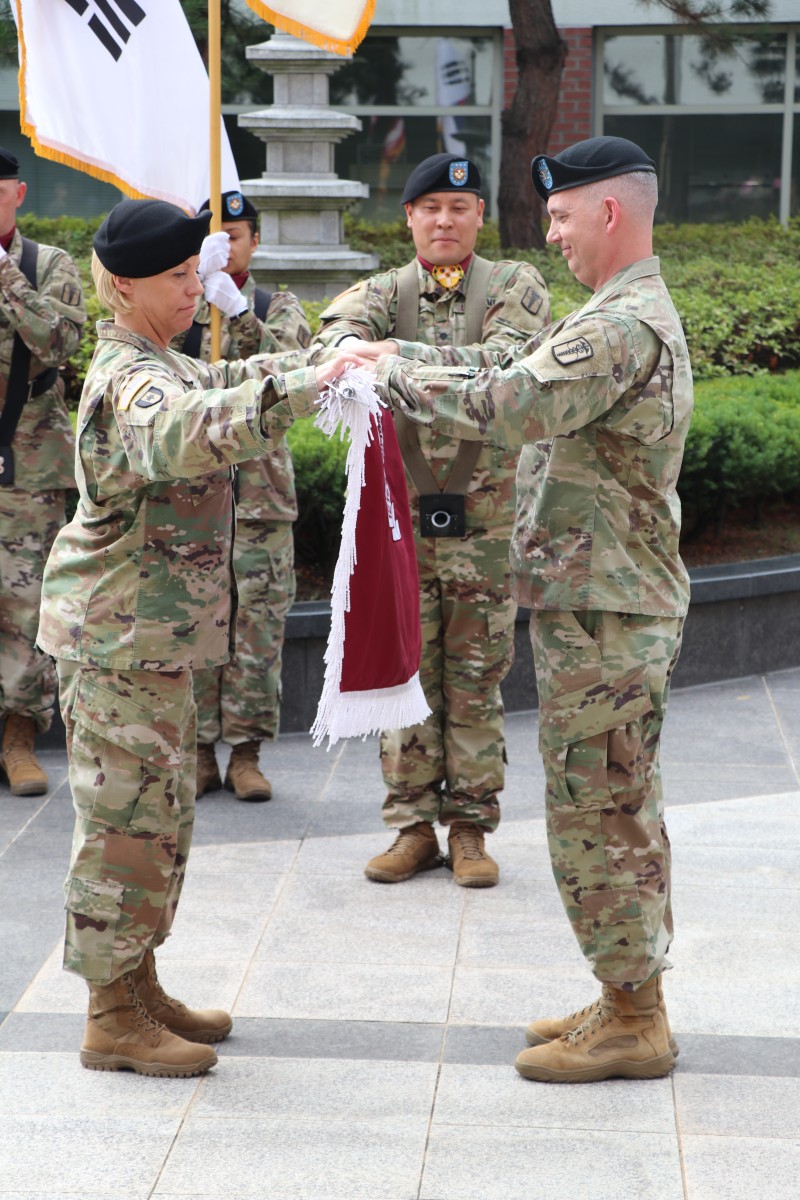 121 CSH cases colors after 69 years on peninsula; reflags as 549th ...