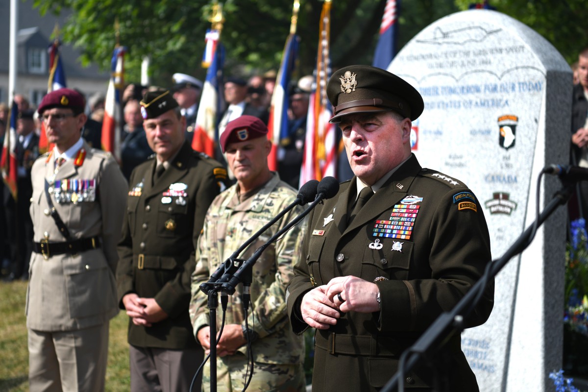Milley discusses Army changes as he passes authority | Article | The ...