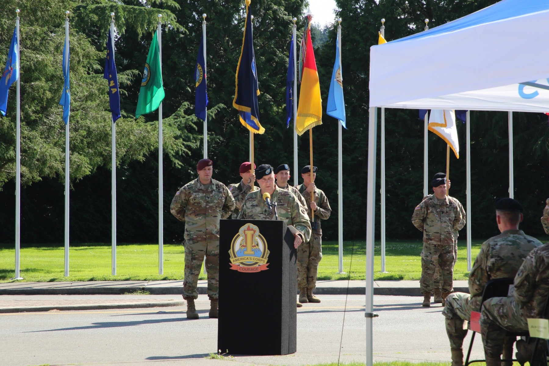 Pospisil assumes responsibility as Corps CSM | Article | The United ... Pospisil assumes responsibility as Corps CSM | Article | The United ...