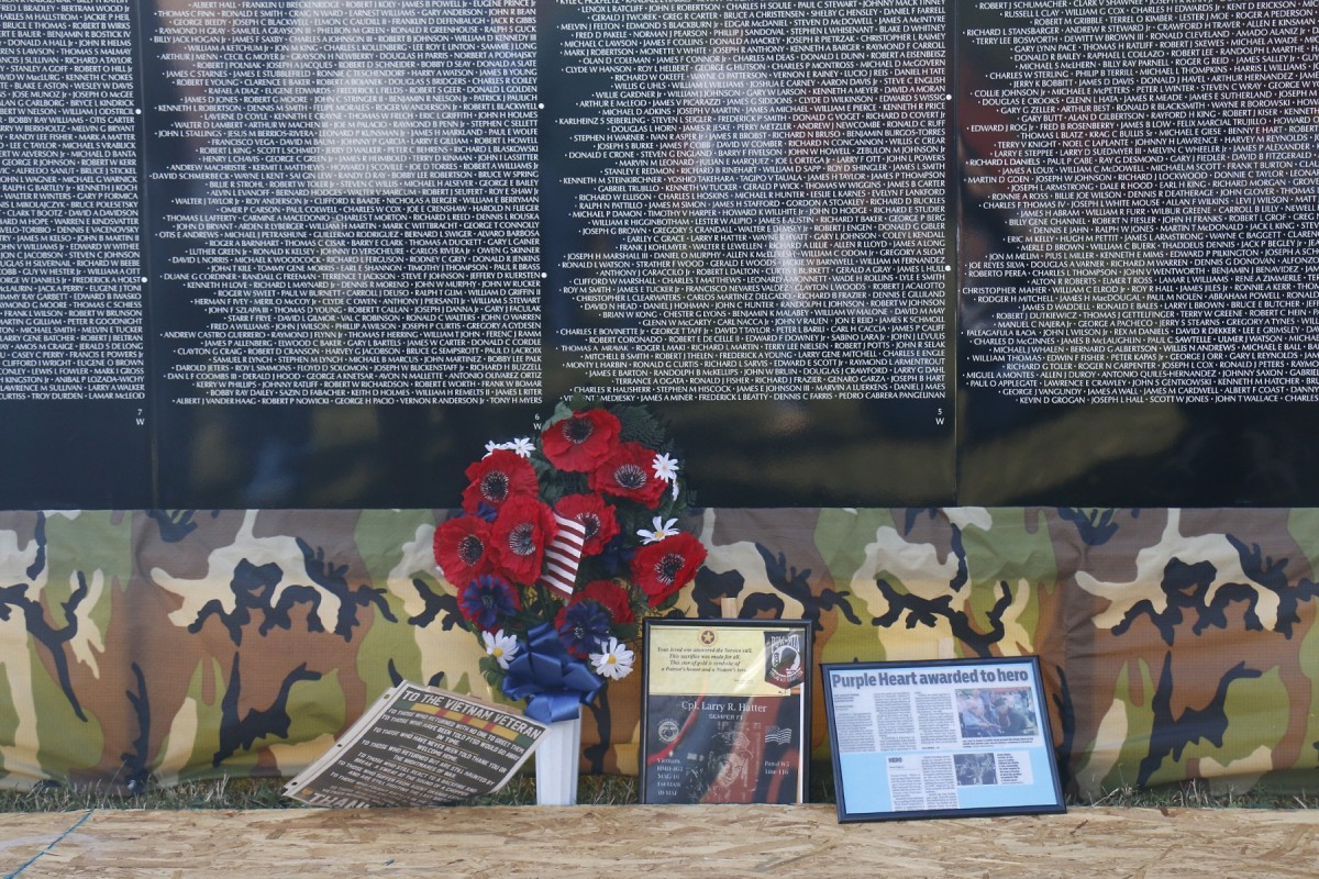 Memorial service held at Moving Wall display on Sackets Harbor ...