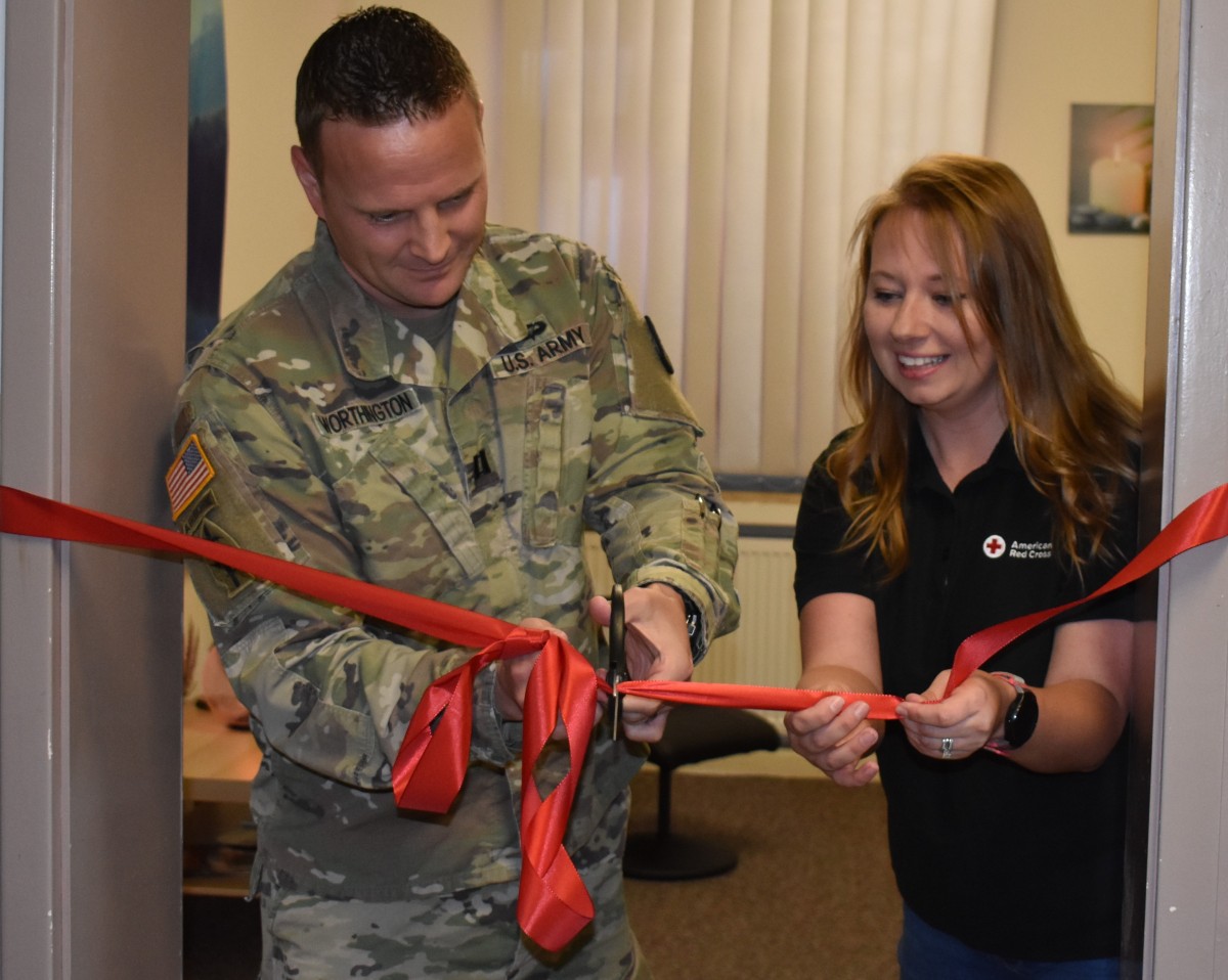 USAG Ansbach American Red Cross opens resiliency room | Article | The ...