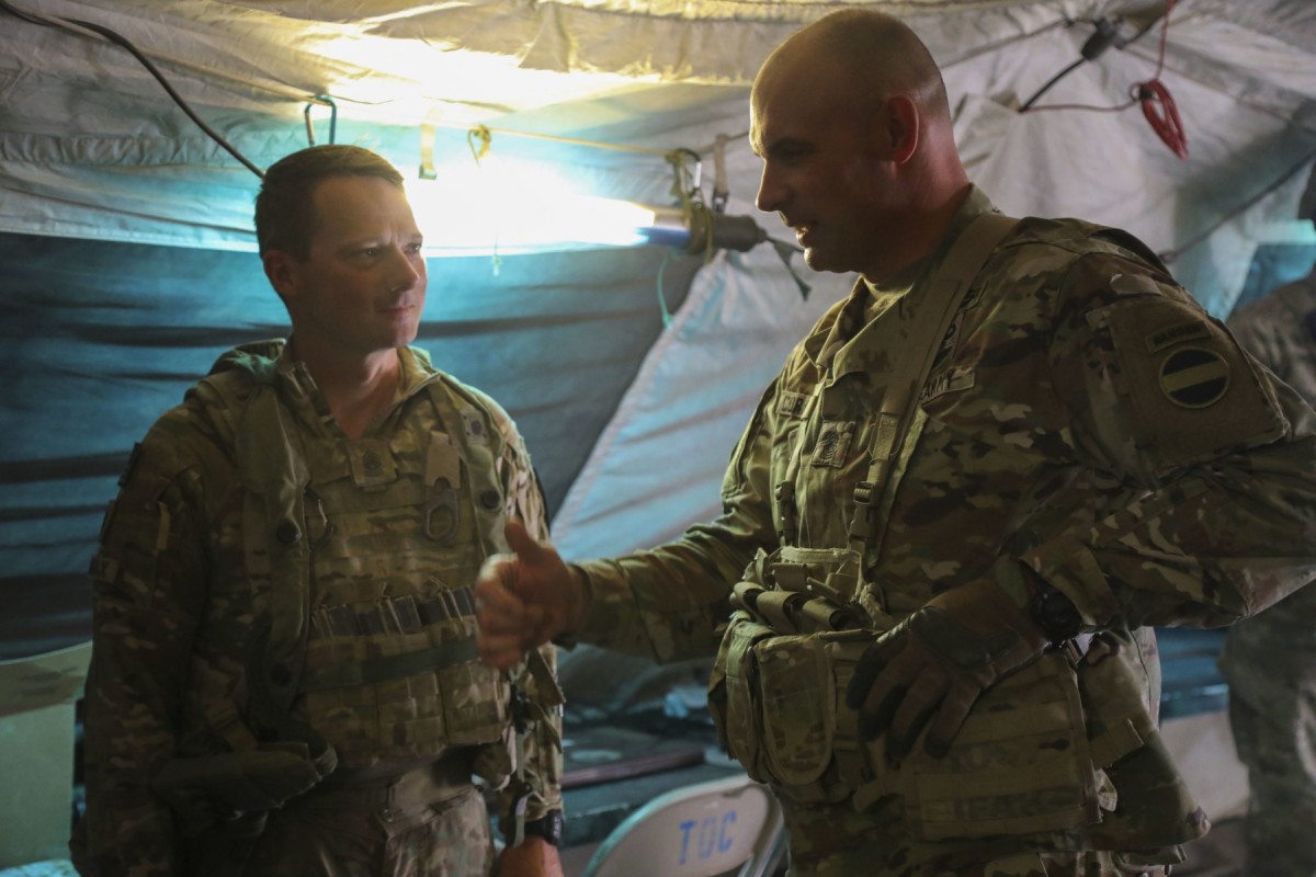 CSM Curt Cornelison meets with CSM Christopher Mullinax | Article | The ...