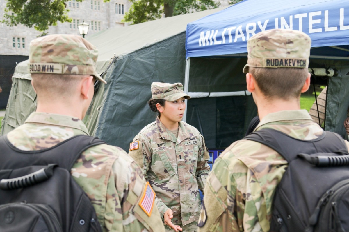 Cadets gather knowledge on career opportunities during Branch Week ...