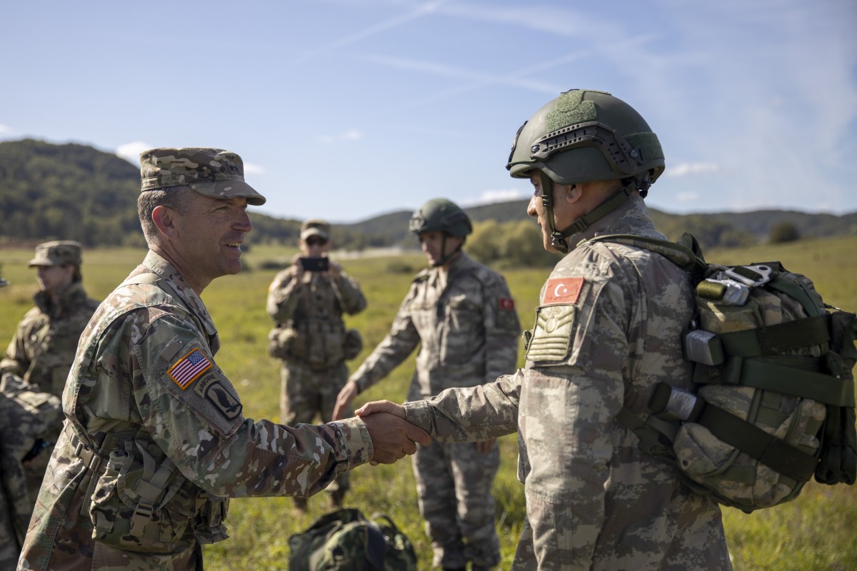 Turkish commandos join US Soldiers in training at Joint Multinational ...