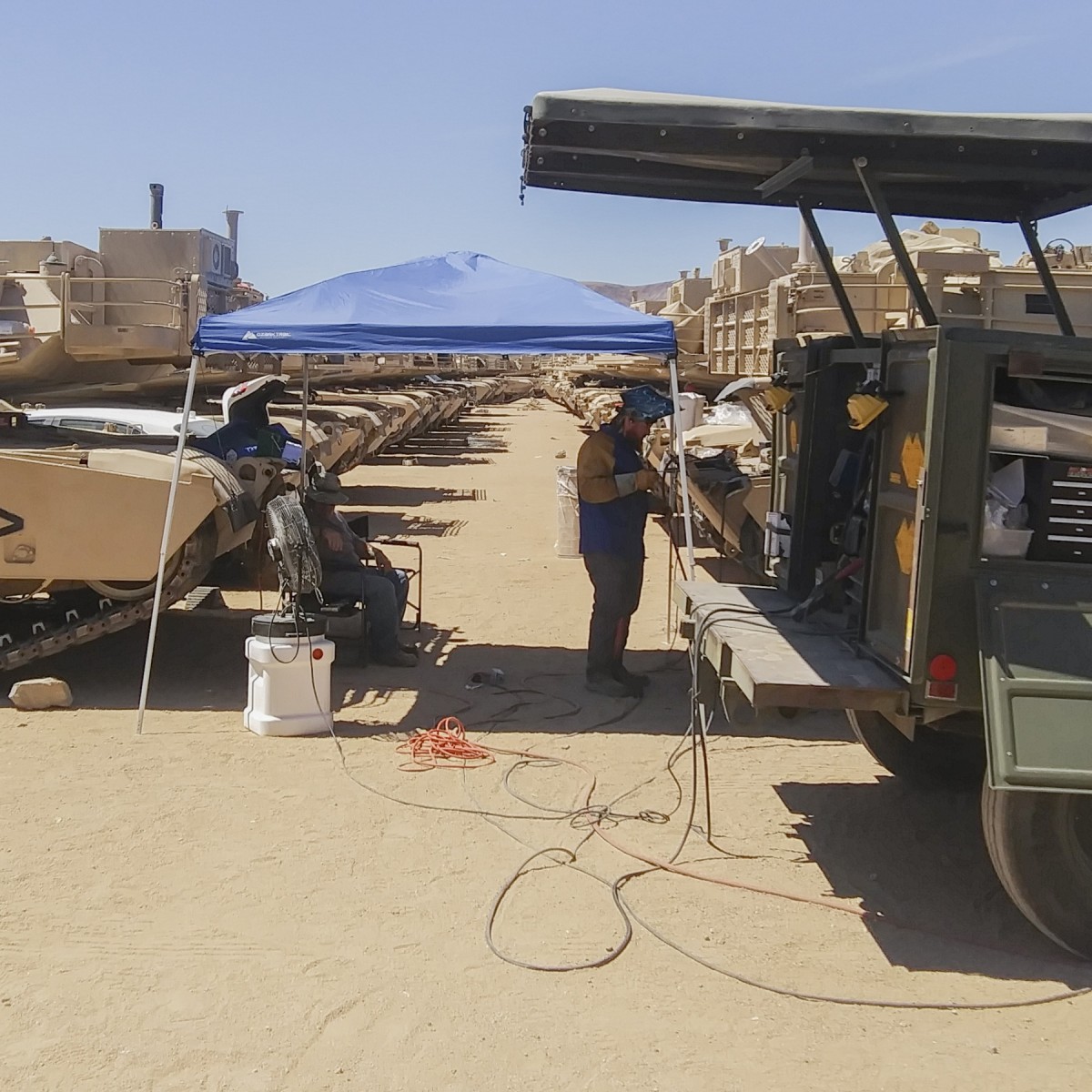 Working for the Soldiers: ANAD provides maintenance support for ...