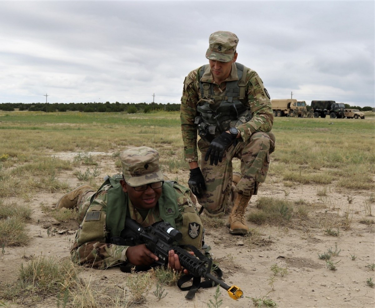 'First in space' keeps it on the ground during field training exercise ...
