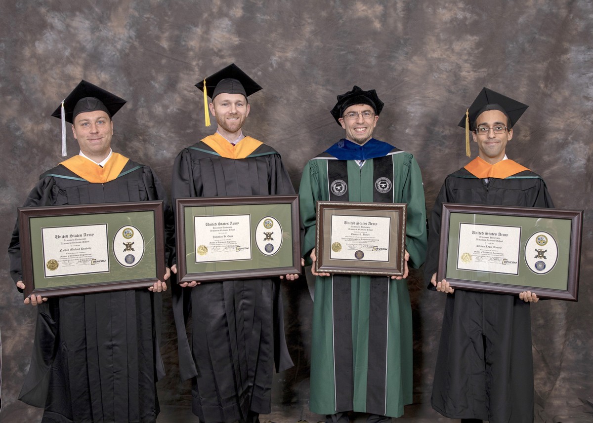 Picatinny's Armament Graduate School certifies its first PhD armaments ...