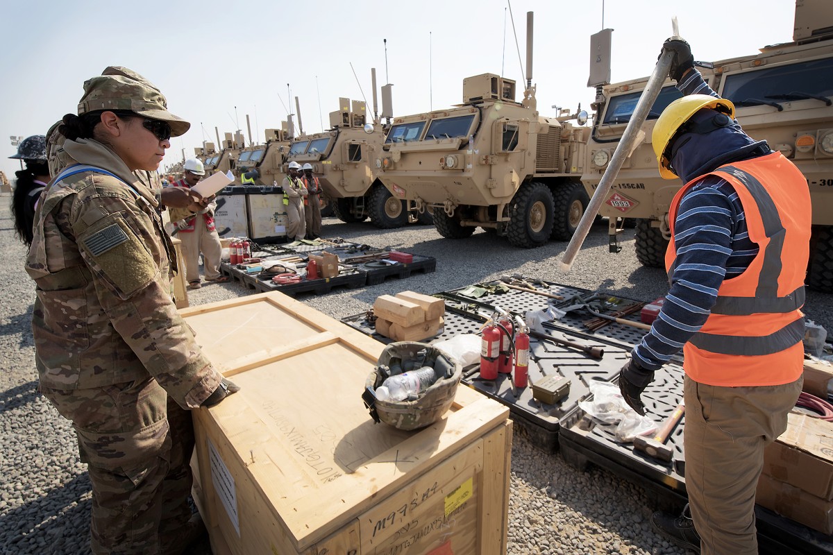 APS-5 equipment augments the 3/4 Armor Brigade Combat Team for ...