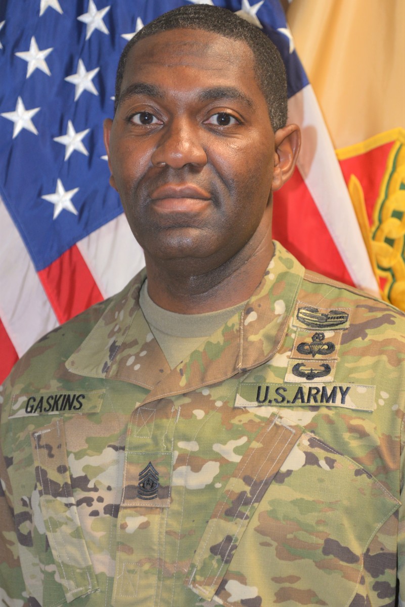 Command Sgt. Maj. Kenyatta J. Gaskins | Article | The United States Army