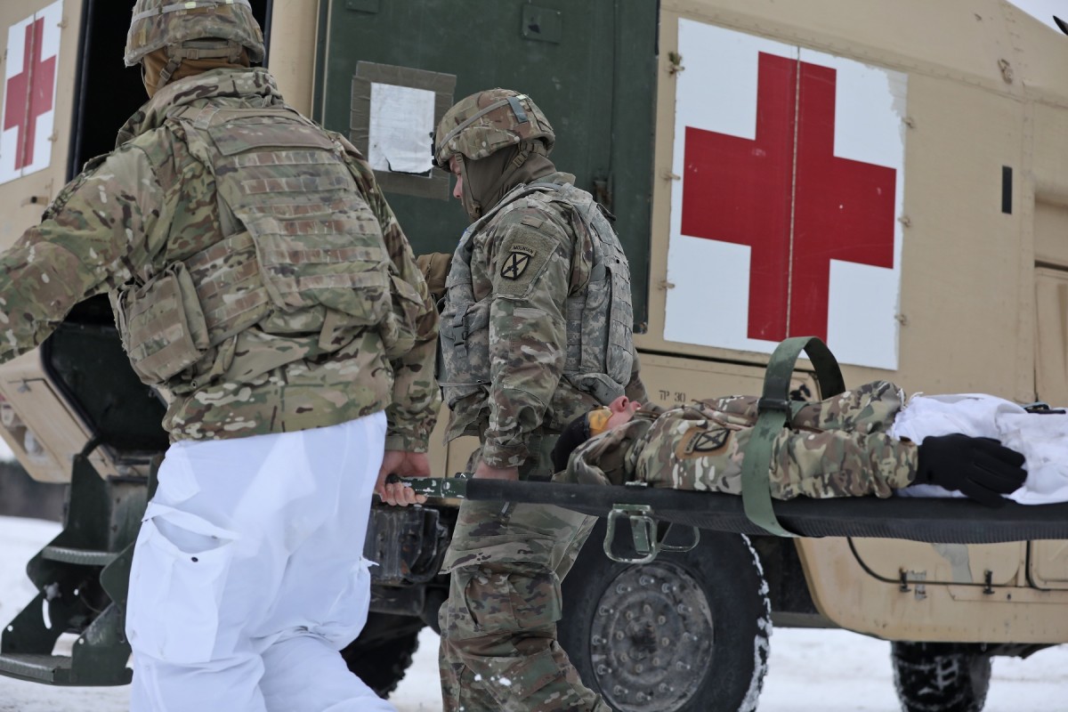 Platoon live fire certification in the snow | Article | The United ...