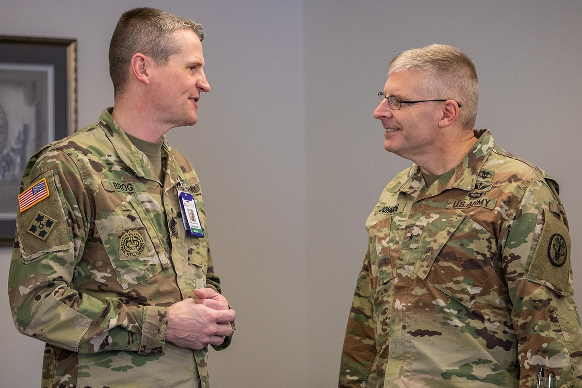 MHS GENESIS insights: Brig. Gen. Jeffrey Johnson tours Madigan ...