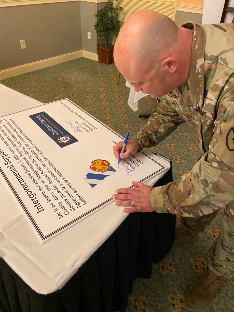 HAAF, Chatham sign animal control support agreement | Article | The ...