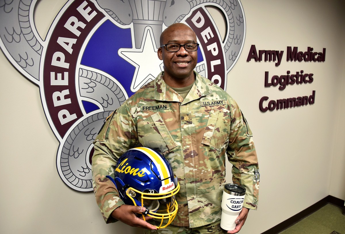 Soldier uses Army values to mentor young football players | Article ...