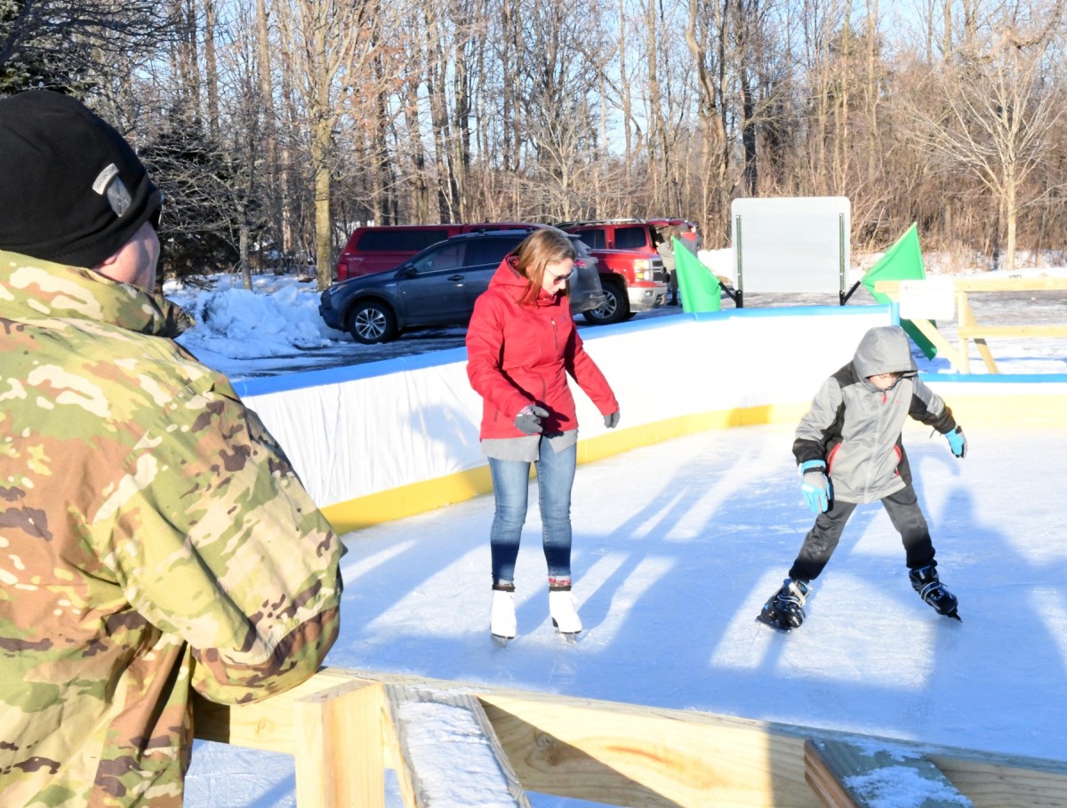 Fort Drum FMWR opens new ice rink for recreational skating | Article ...