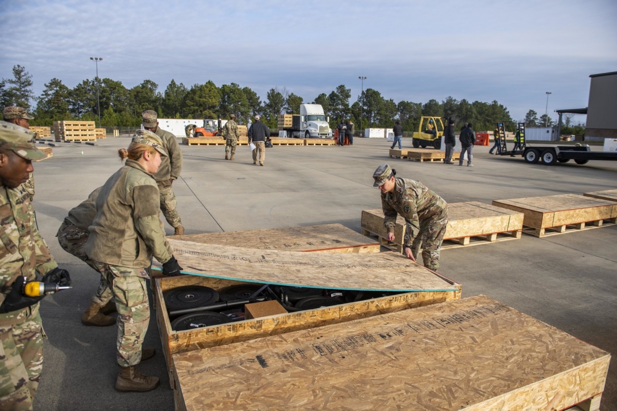 Trucks haul tons of ACFT gear to Fort Benning, helping troops prep for ...