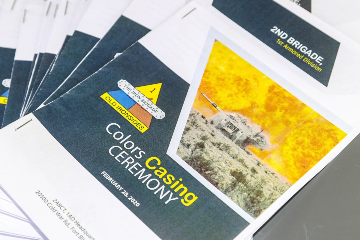 Iron Brigade colors casing ceremony | Article | The United States Army