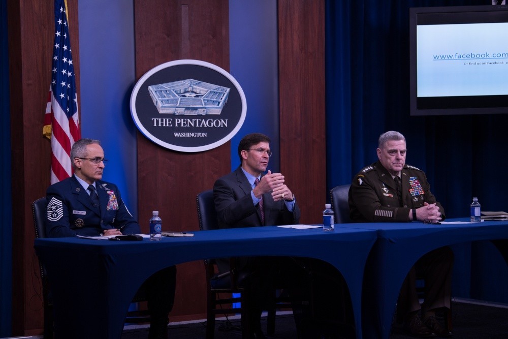 Esper lists top DOD priorities during COVID-19 pandemic | Article | The ...