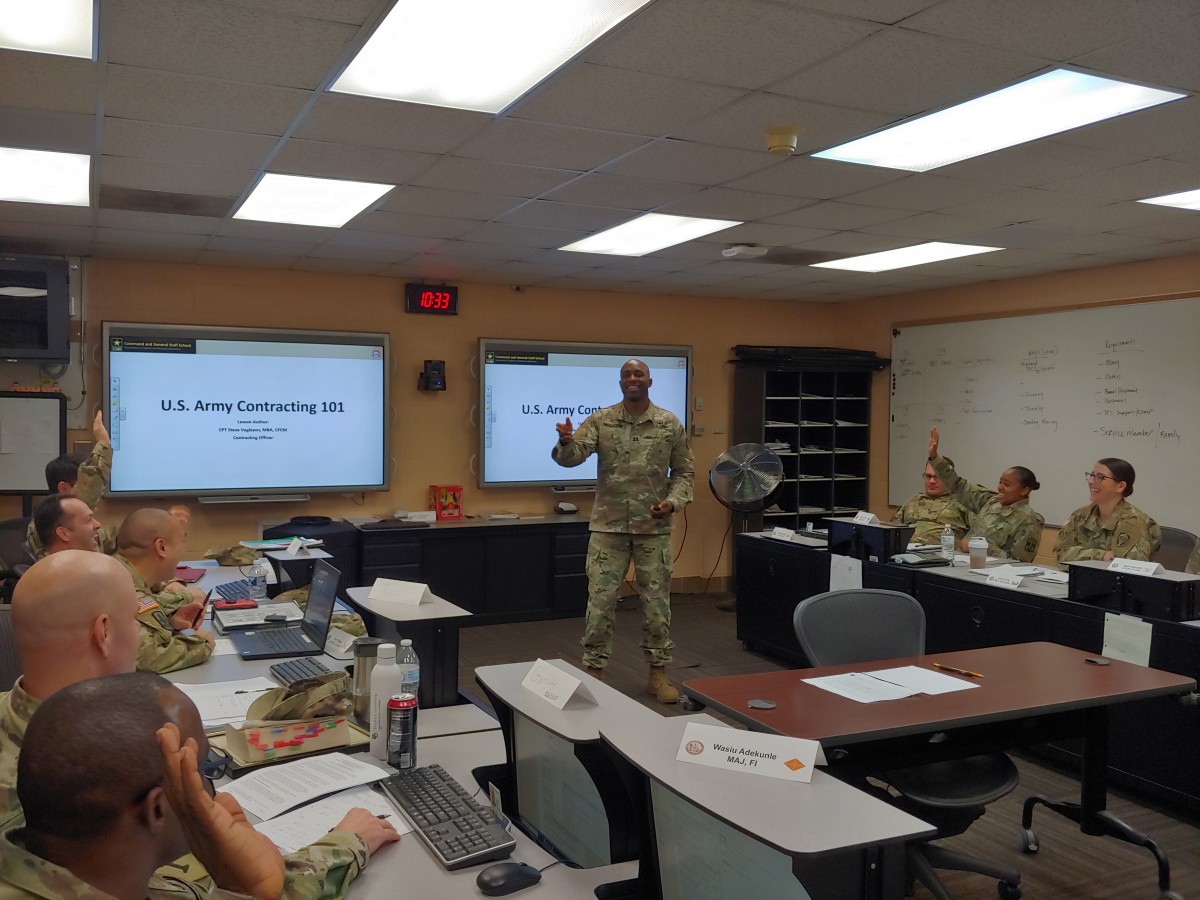 Army acquisition officers offer key insight at CGSOC | Article | The ...