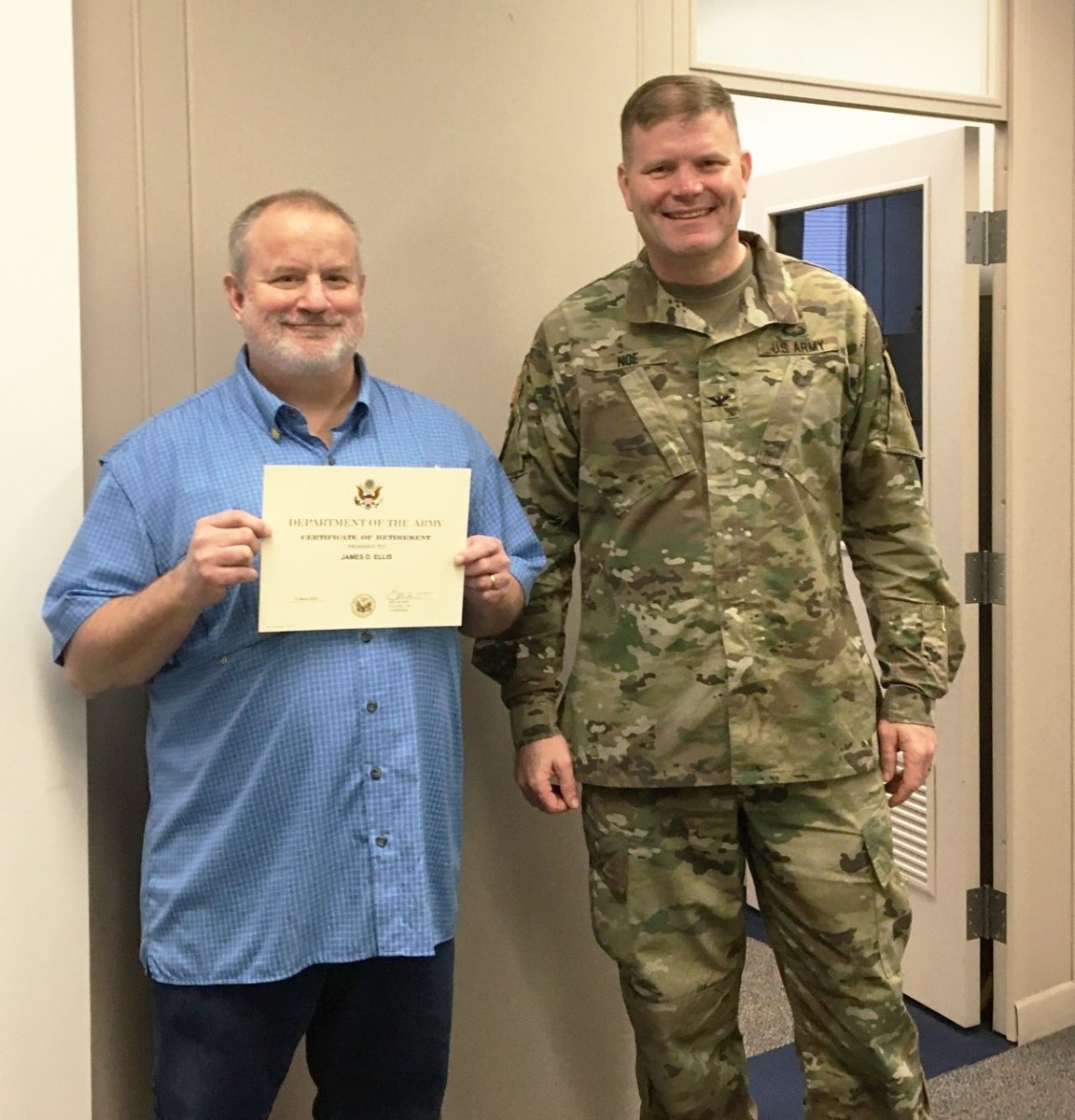 After 30 years of outstanding federal service, James “Jim” Ellis ...