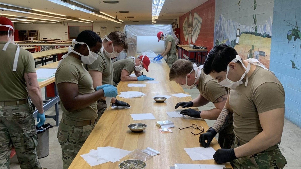 University, Army collaborate on face masks for Soldiers | Article | The ...